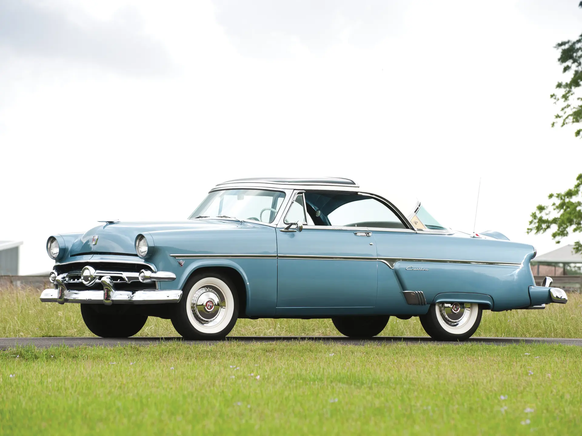 1954 Ford Crestline Skyliner 'Glass Roof' Two-Door Hardtop | The ...