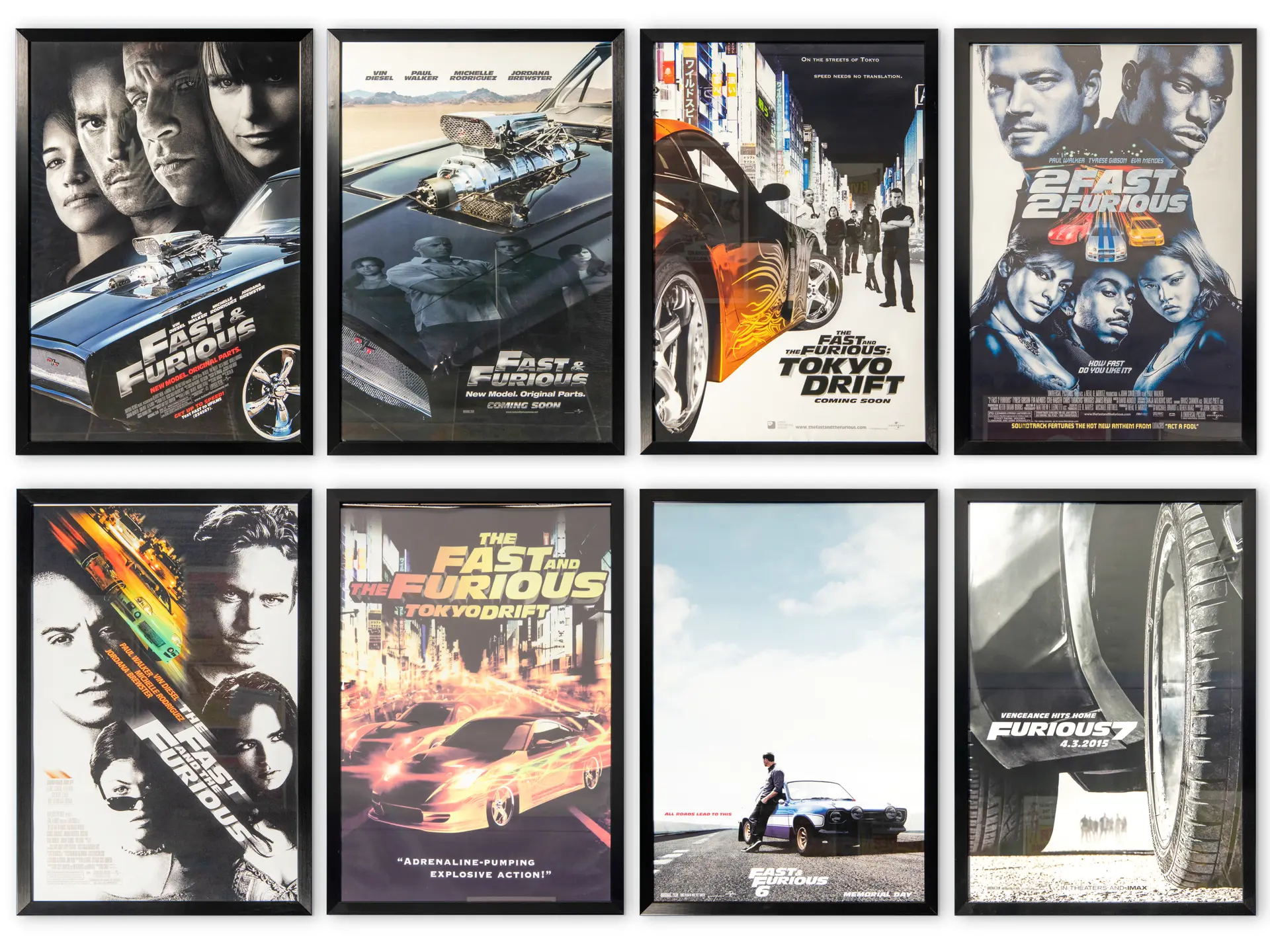 "Fast and Furious" Movie Posters | Dare to Dream | Online | RM Sotheby's