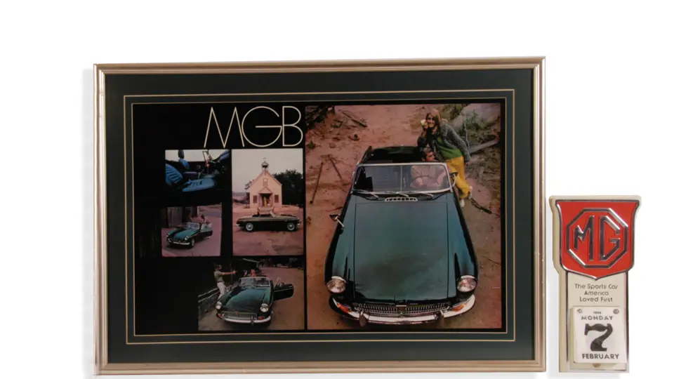MG FACTORY POSTERS AND MEMORABILIA | The Ponder Collection | RM Sotheby's