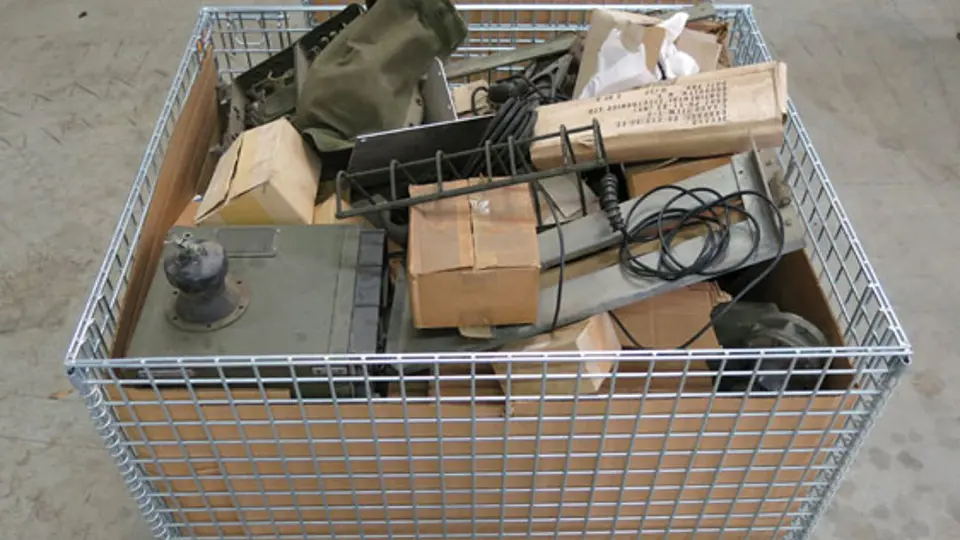 One Crate Of British Communication Equipment | The Littlefield ...