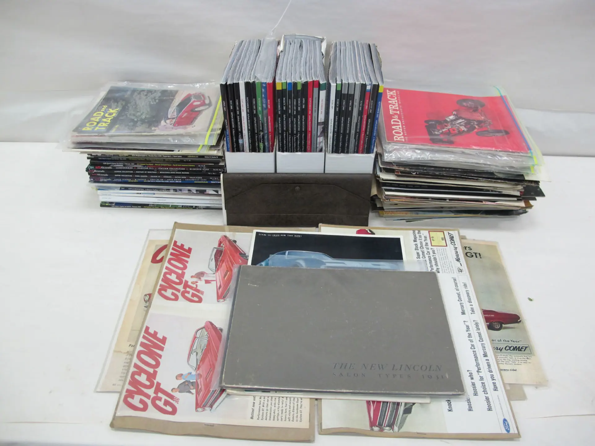 Assortment of Dealer Magazines and Dealer Brochures | Auburn Spring ...