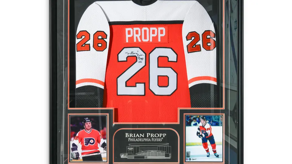 Brian Propp Philadelphia Flyers Autographed Commemorative Jersey | Dare ...