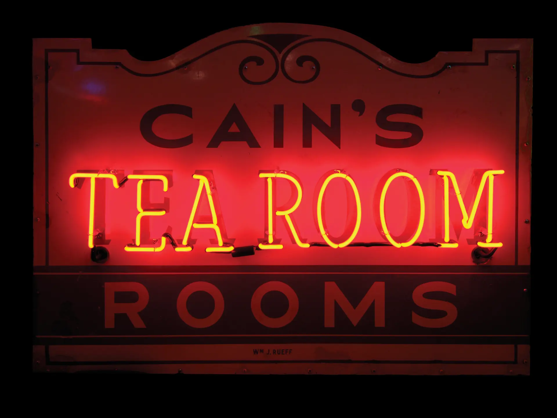 Cain's Tea Rooms Neon | The Dingman Ford Collection | RM Sotheby's