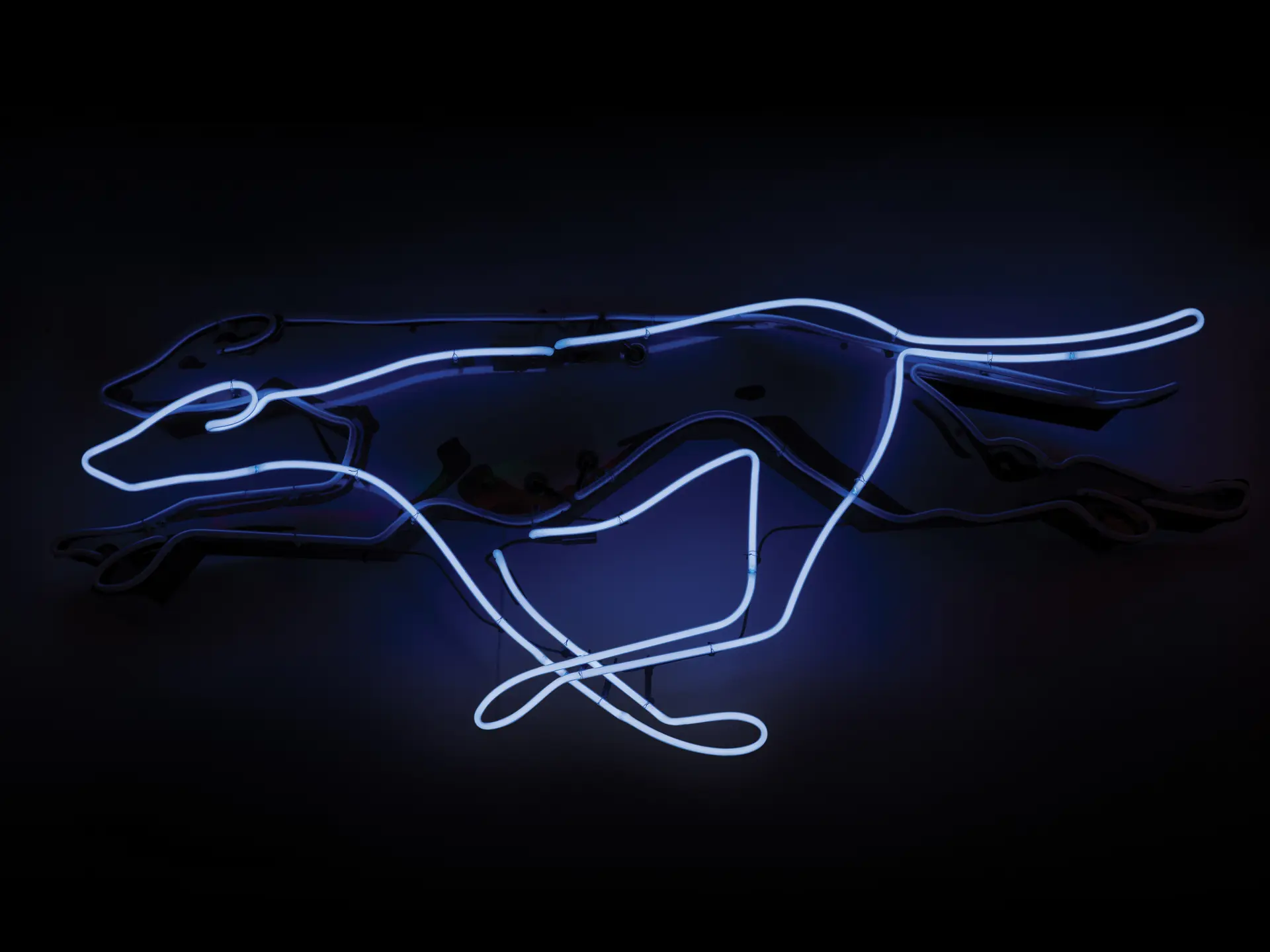 Greyhound Animated Neon Sign | The Dingman Collection | RM Sotheby's