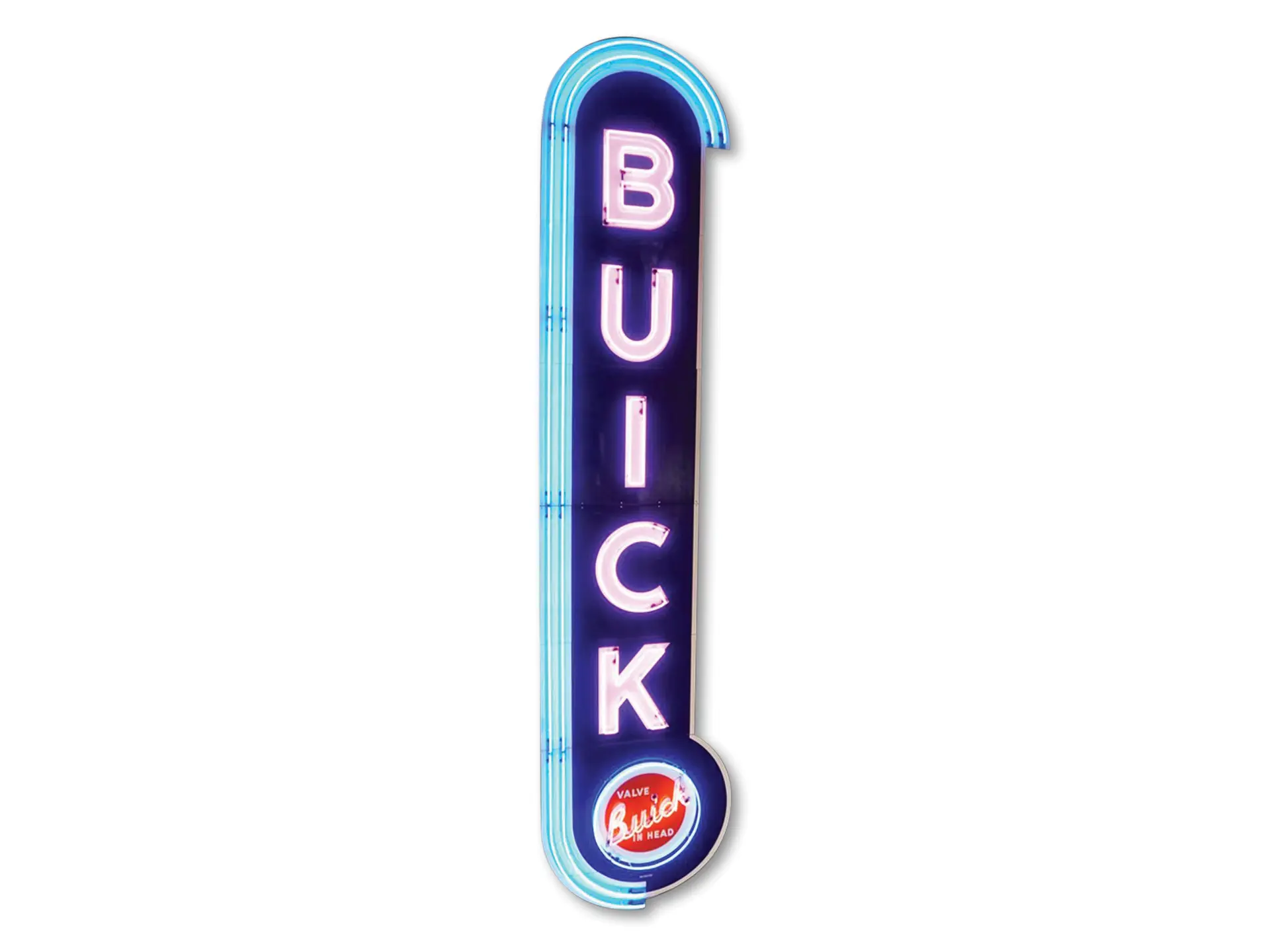 Large Buick Vertical Neon Porcelain Sign | Auburn Fall 2019 | RM Sotheby's