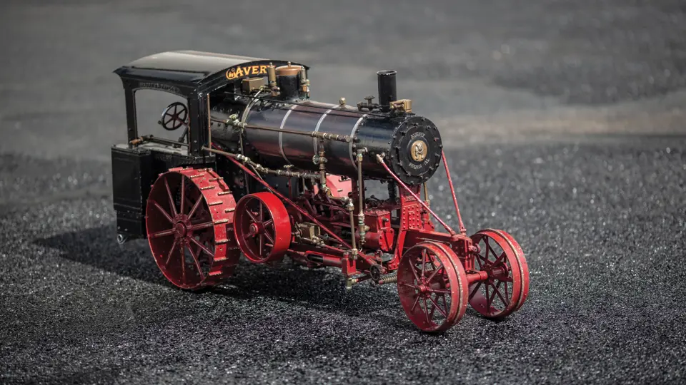 Avery Tractor Live Steam Engine, Seat, and Tank Car | Hershey 2018 | RM ...