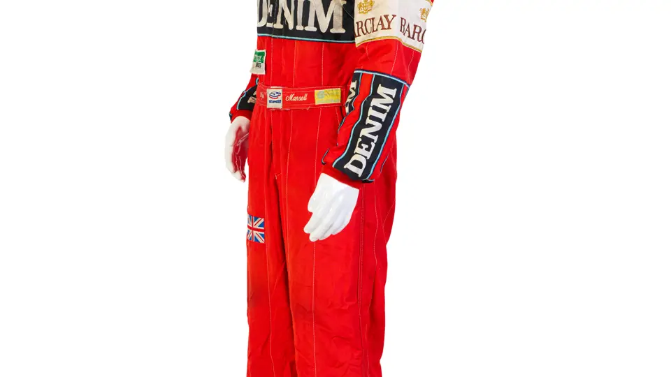 1988 Canon Williams Stand 21 Formula 1 Race Suit | Nigel Mansell’s ...