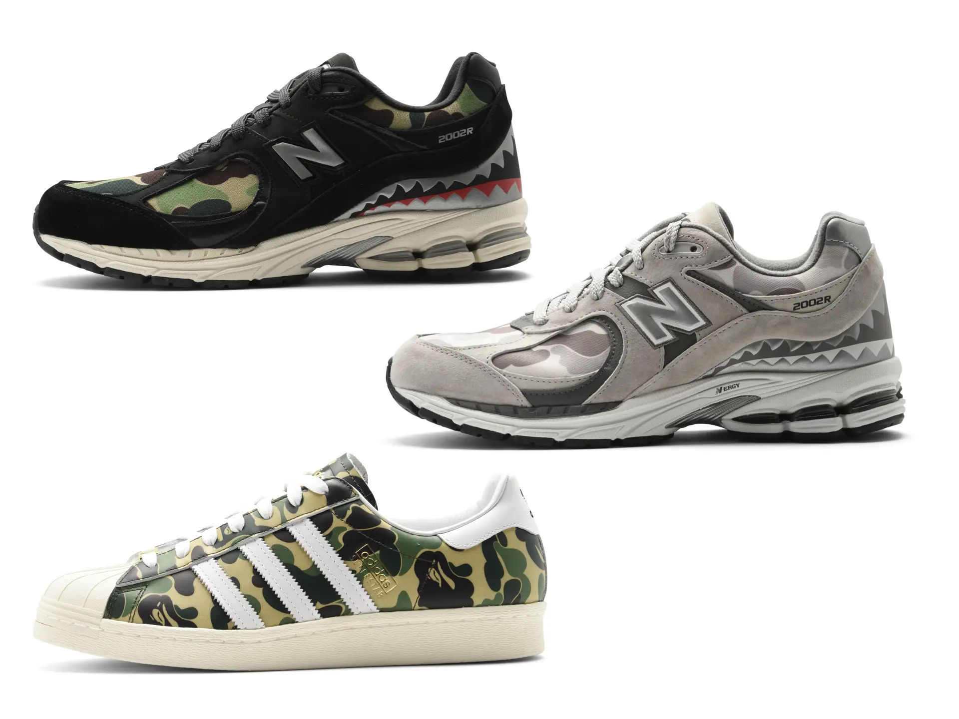 Set of Three | A Bathing Ape Collaboration Sneakers | Dare to Dream ...