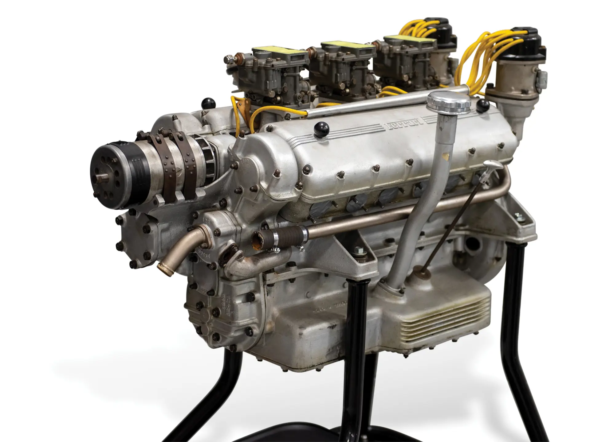 Ferrari V-12 Engine with Triple Weber 36DCZ3 Carburetors | The Elkhart ...