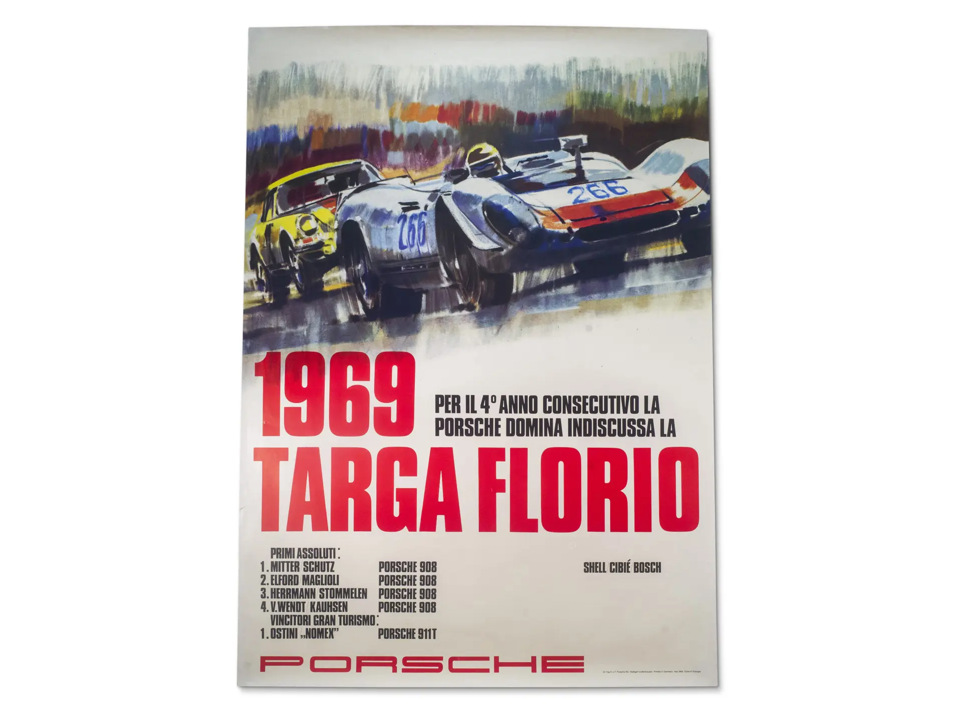 Targa Florio, 1969 | A Lifetime of Porsche Memorabilia, Part I | RM ...