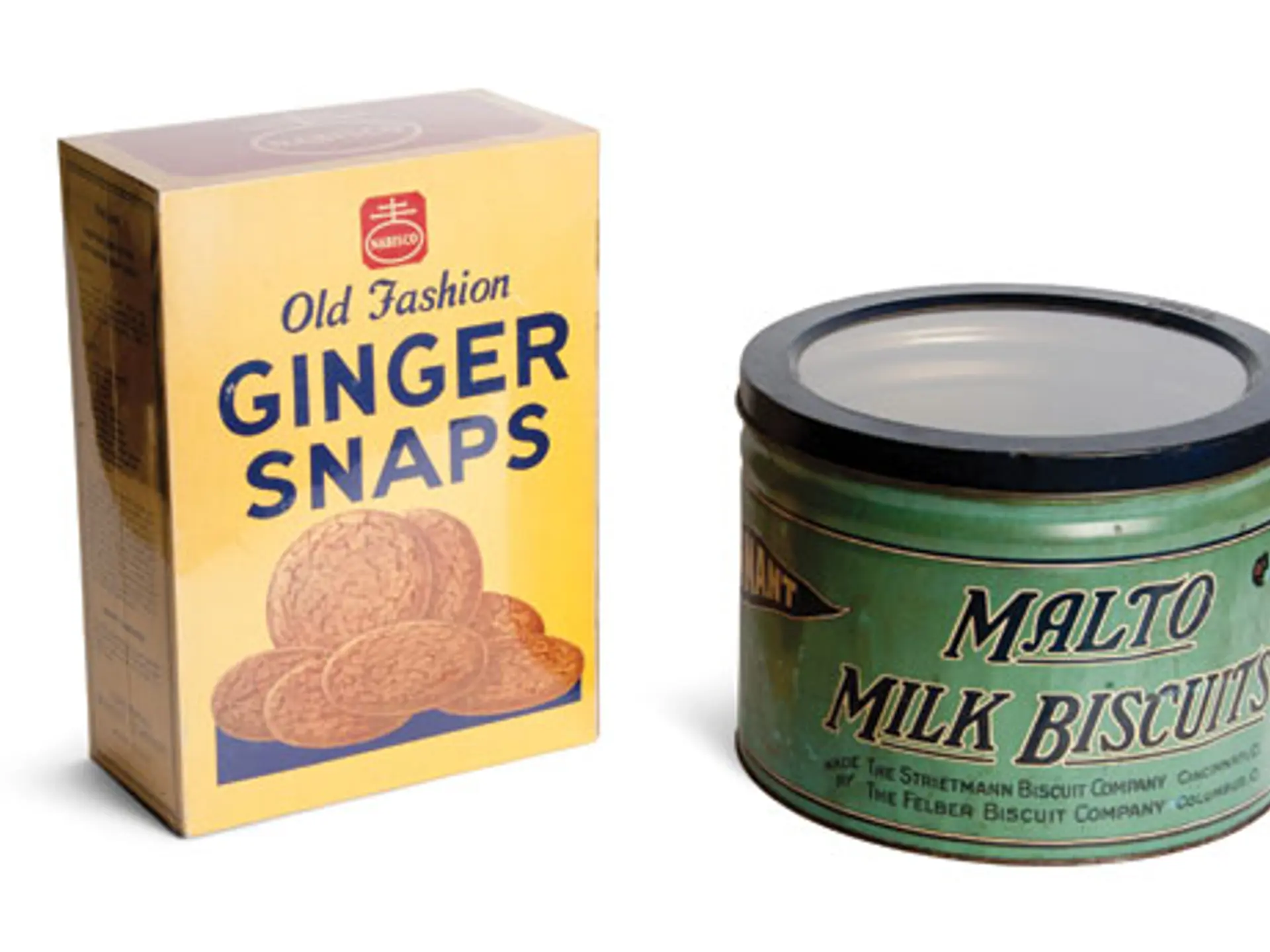 Nabisco Ginger Snaps Box Store Display (6" X 15" X 11") Original Early ...