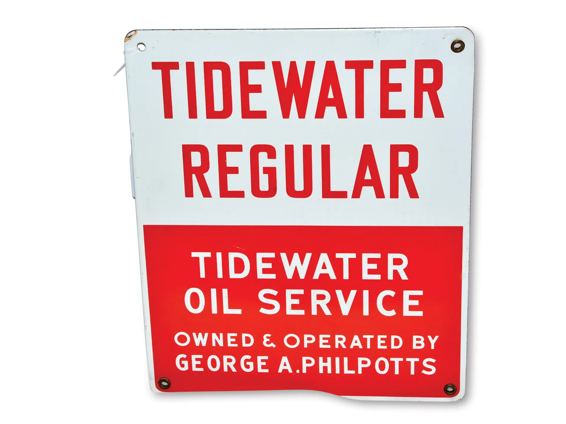 Tidewater Regular Sign | Auburn Spring 2019 | RM Sotheby's