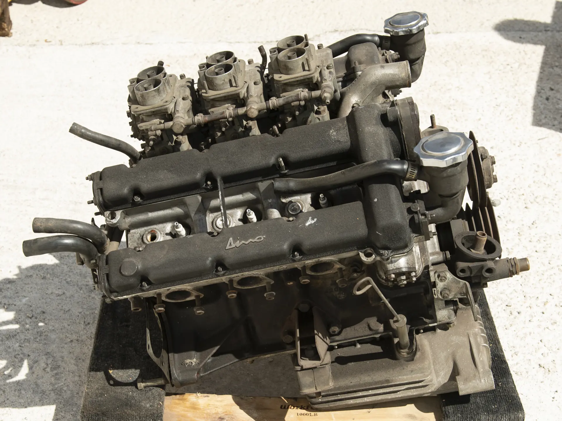 Fiat Dino Tipo 135C Engine (Engine No. 0005691) | The Guikas Collection ...