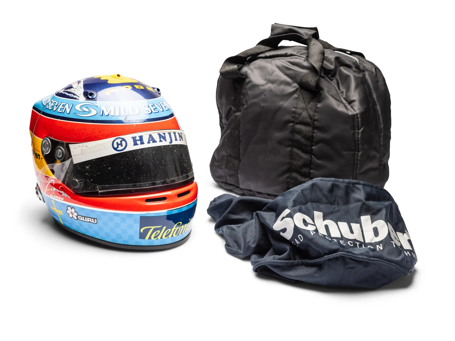 2004 Fernando Alonso Renault Formula 1 Arai Signed Helmet | The Schumacher and F1 Legends ...