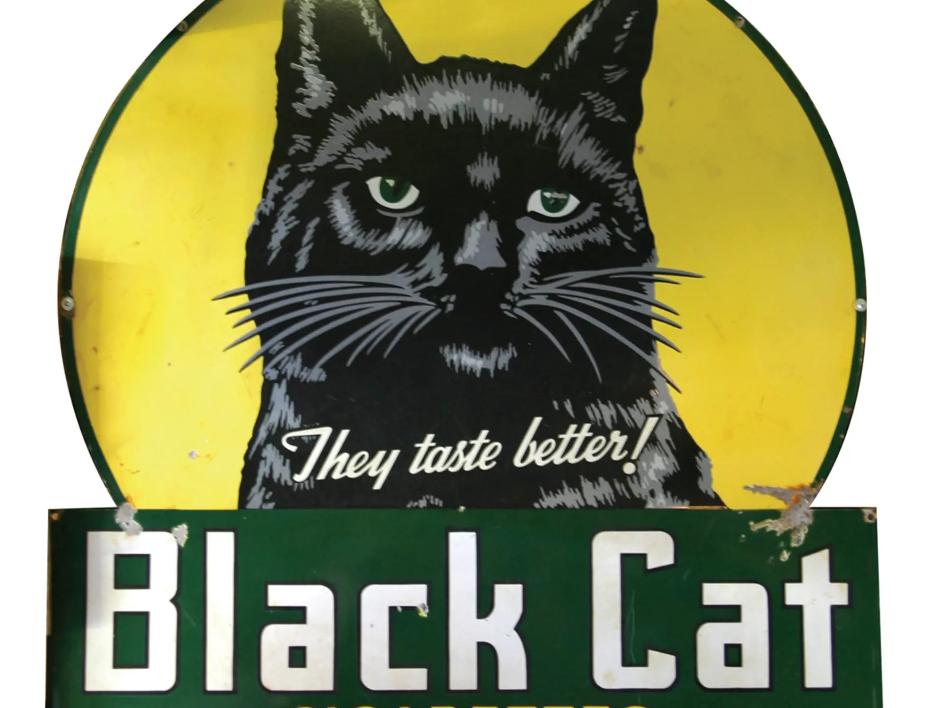 BLACK CAT SIGN | Private Collection of Tom & Marlene Stackhouse | RM ...