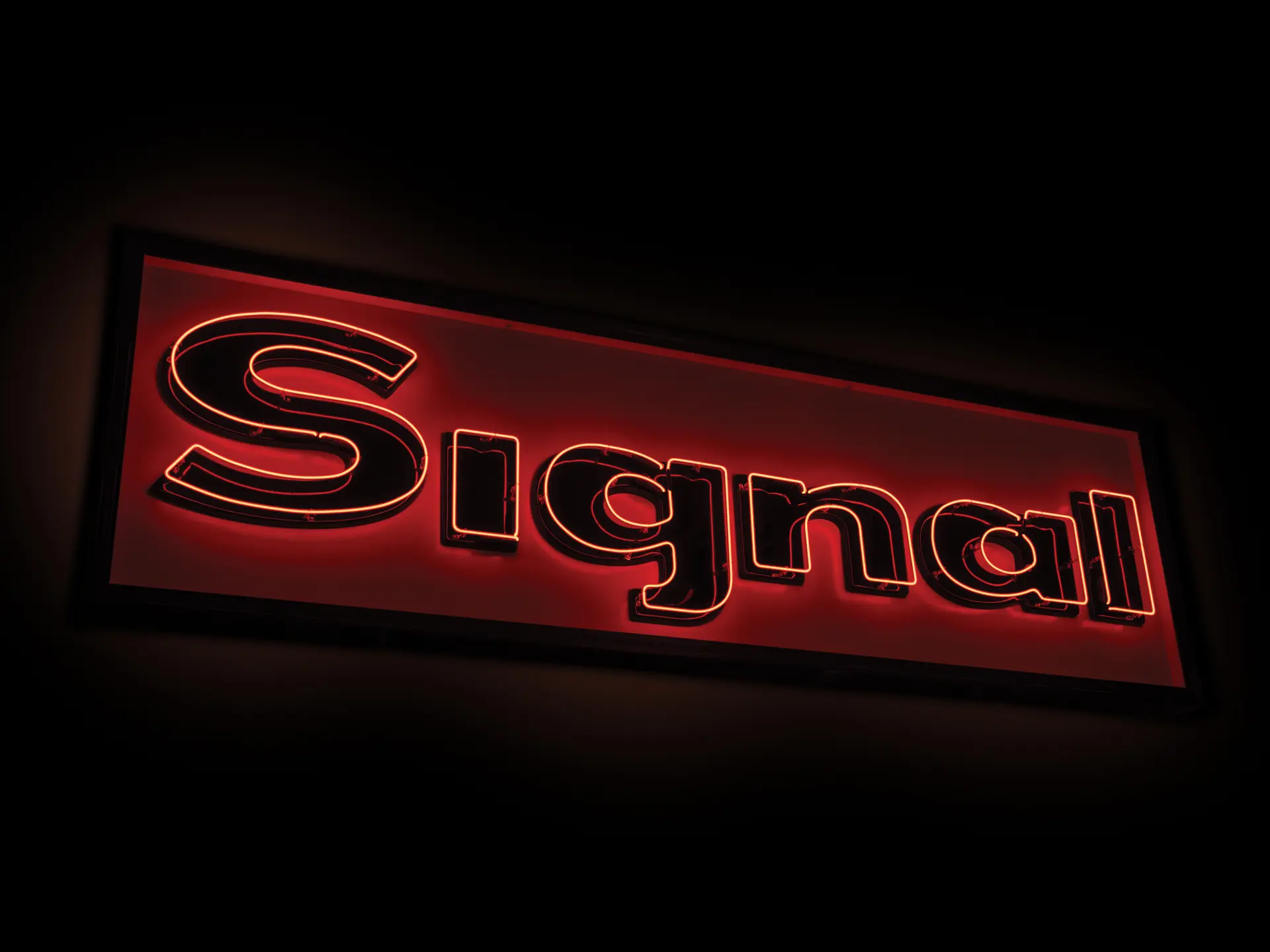 Signal Neon Sign | The Dingman Collection | RM Sotheby's