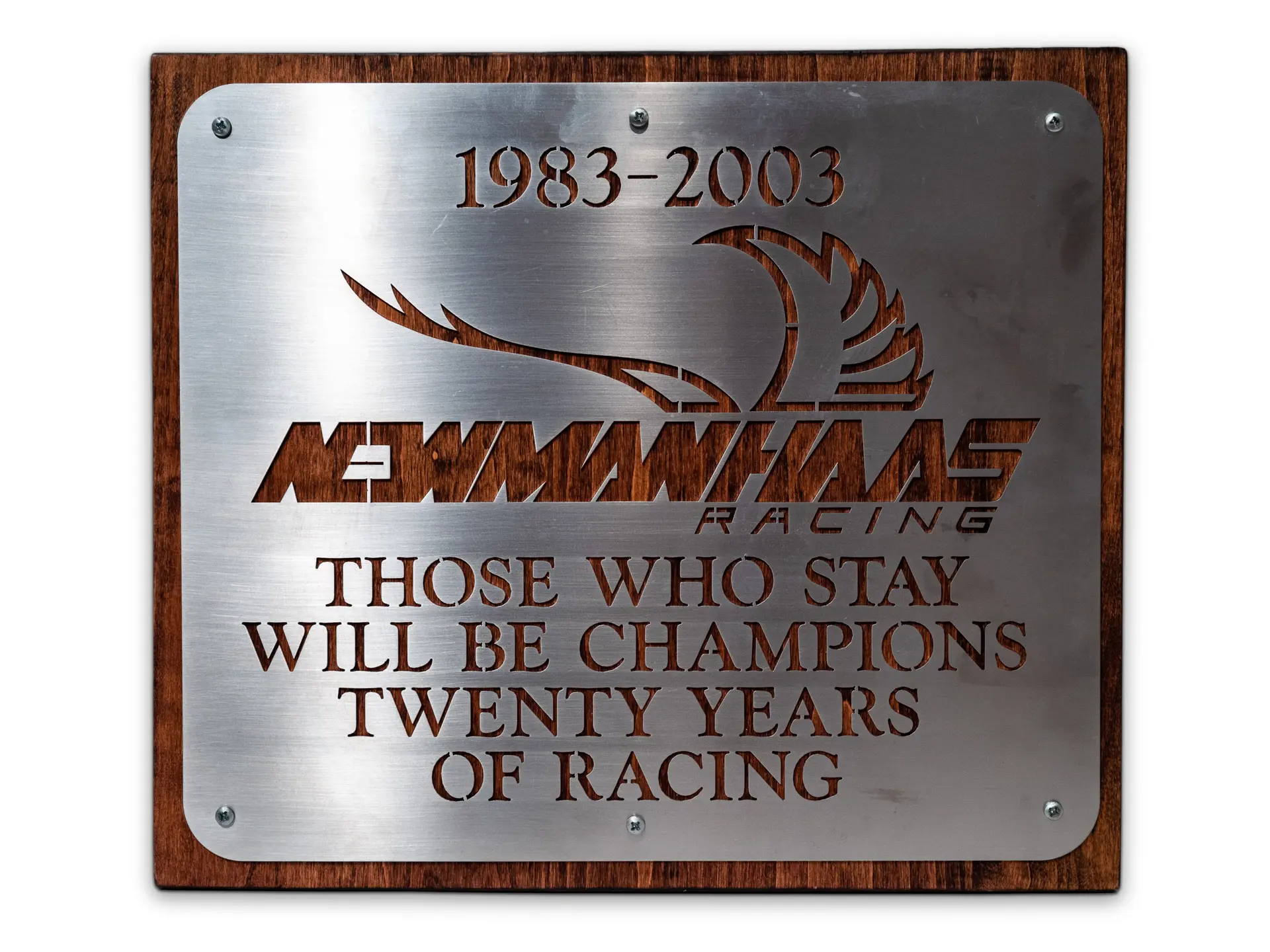 1983-2003 Newman/Haas Racing Sign | High Speed: Paul Newman's Racing ...