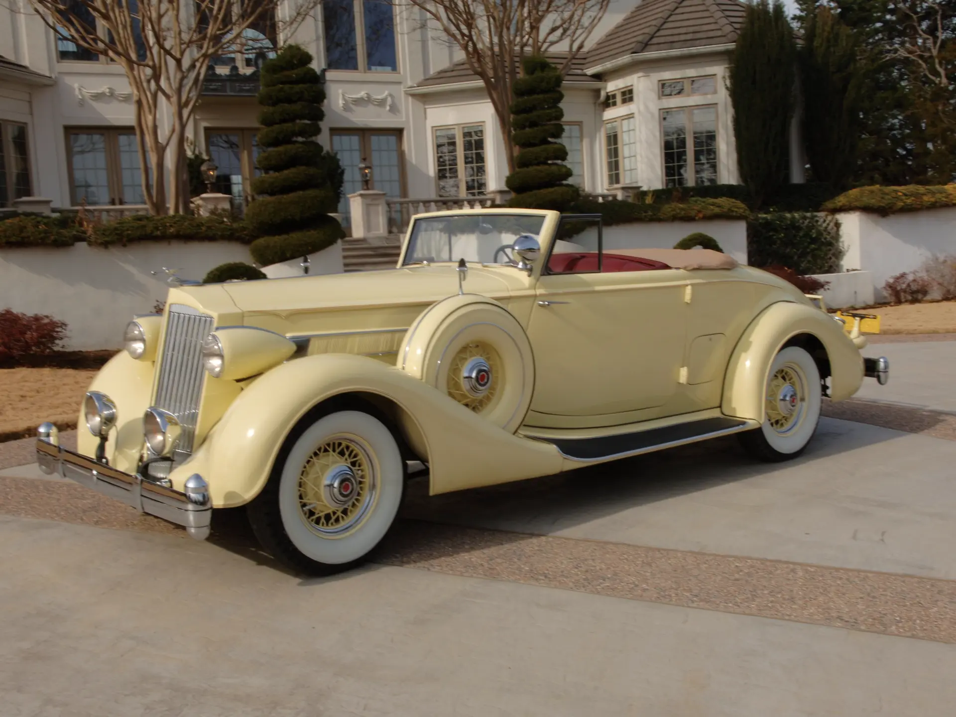 1936 Packard 1401 Eight Coupe Roadster | The Wayne Davis Collection ...