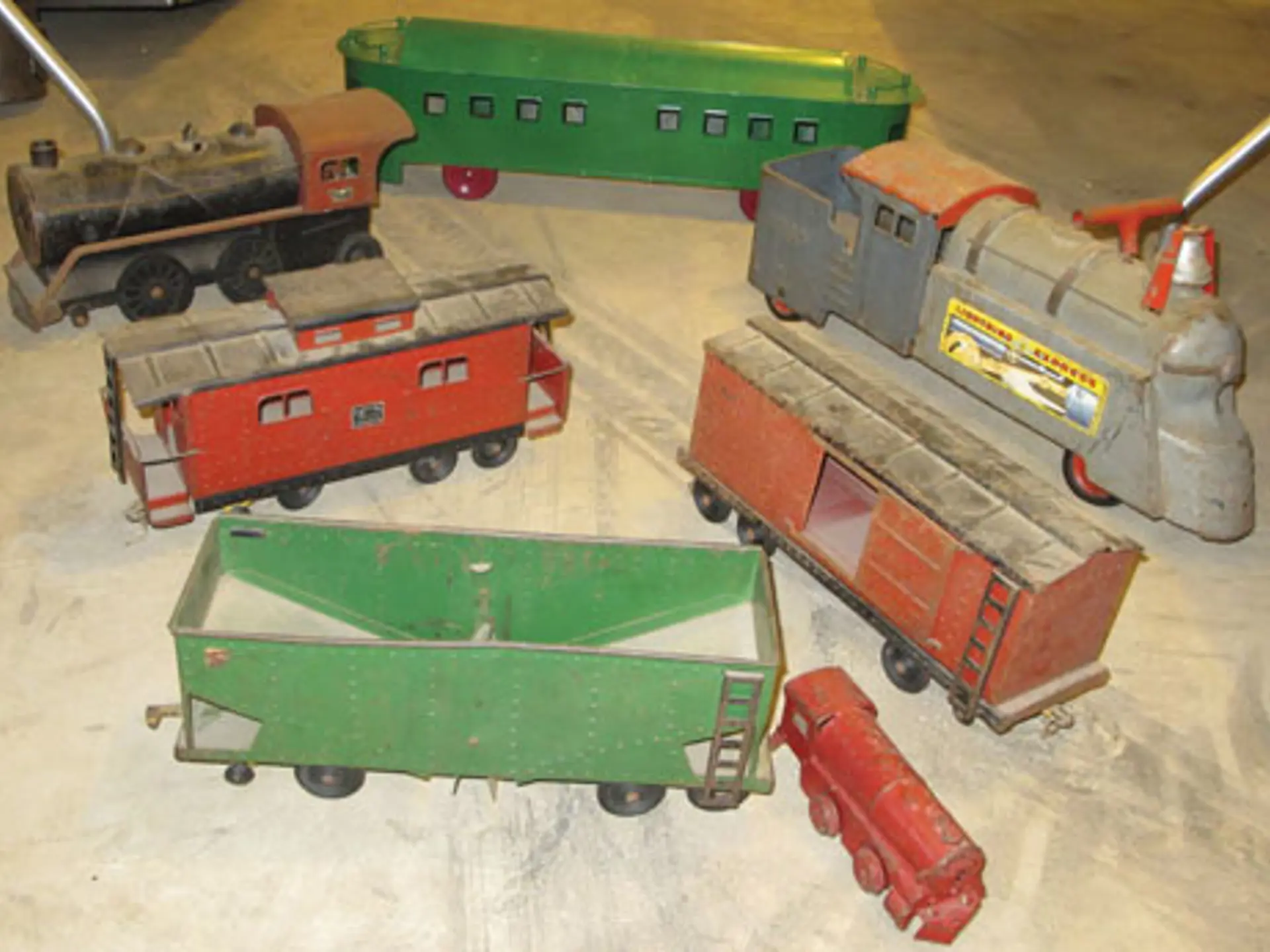 Lot of Childrens Large Railroad Toys | The Bennett Collection | RM ...