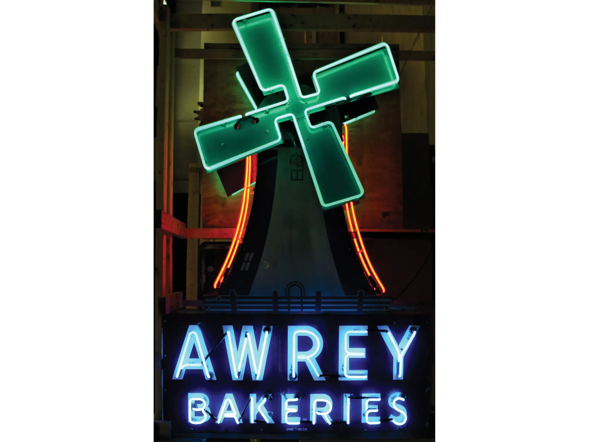 Awary Bakeries Double-Sided Neon Porcelain Sign | Auburn Fall 2018 | RM ...