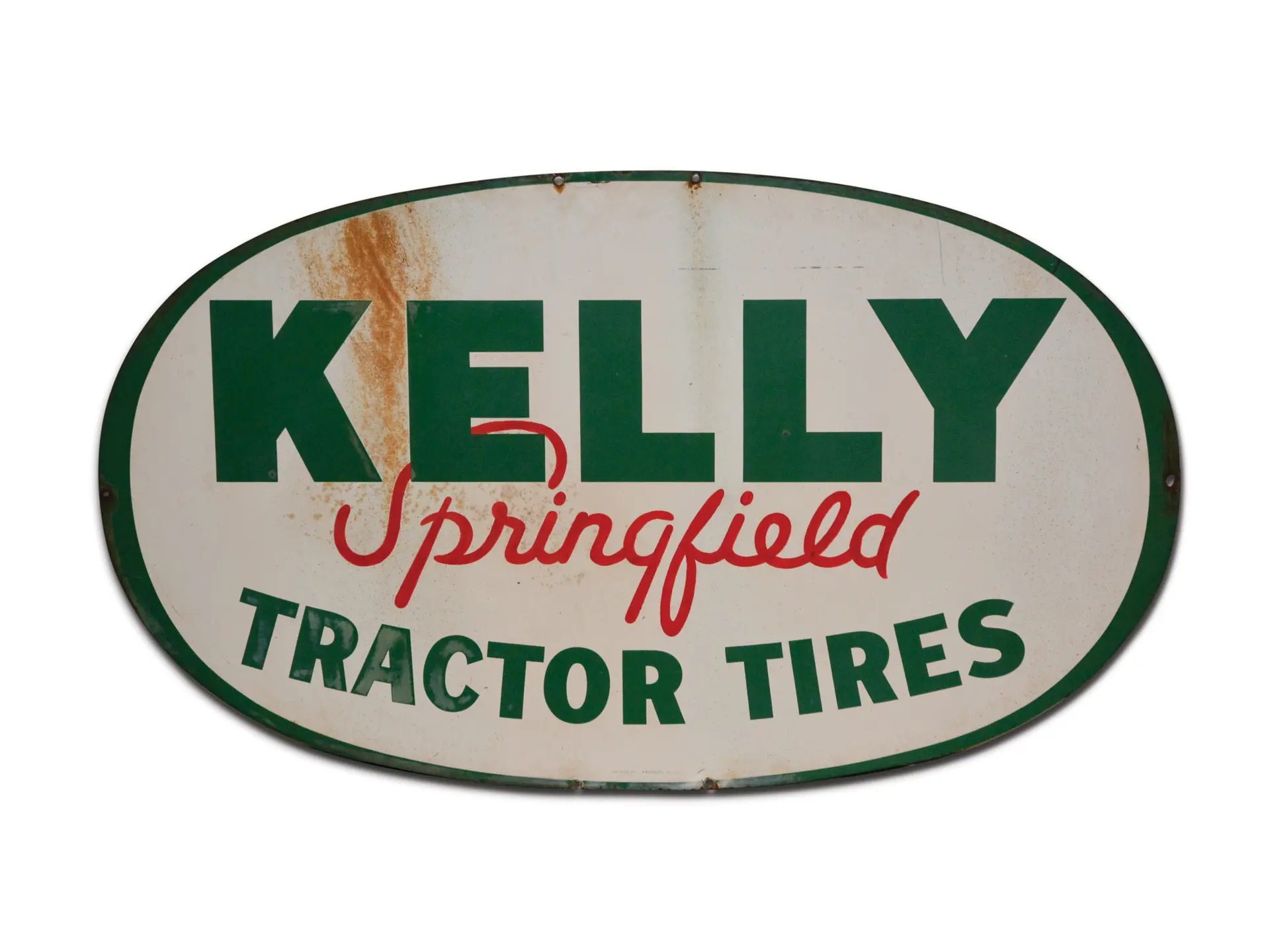 Kelly Springfield Tractor Tires Double-Sided Sign | Fort Lauderdale ...