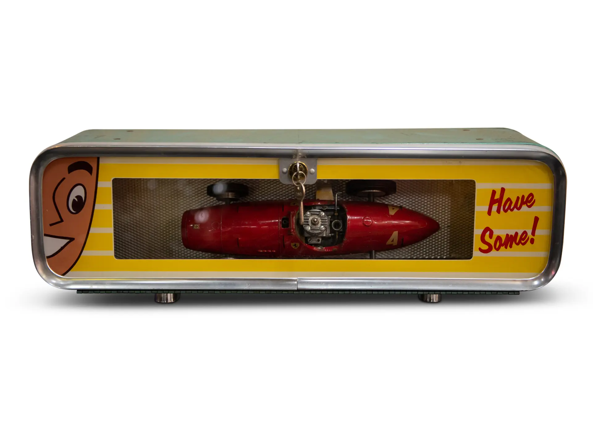 Movosprint 52 Ferrari Tether Car with Vintage Display Case | Gene ...