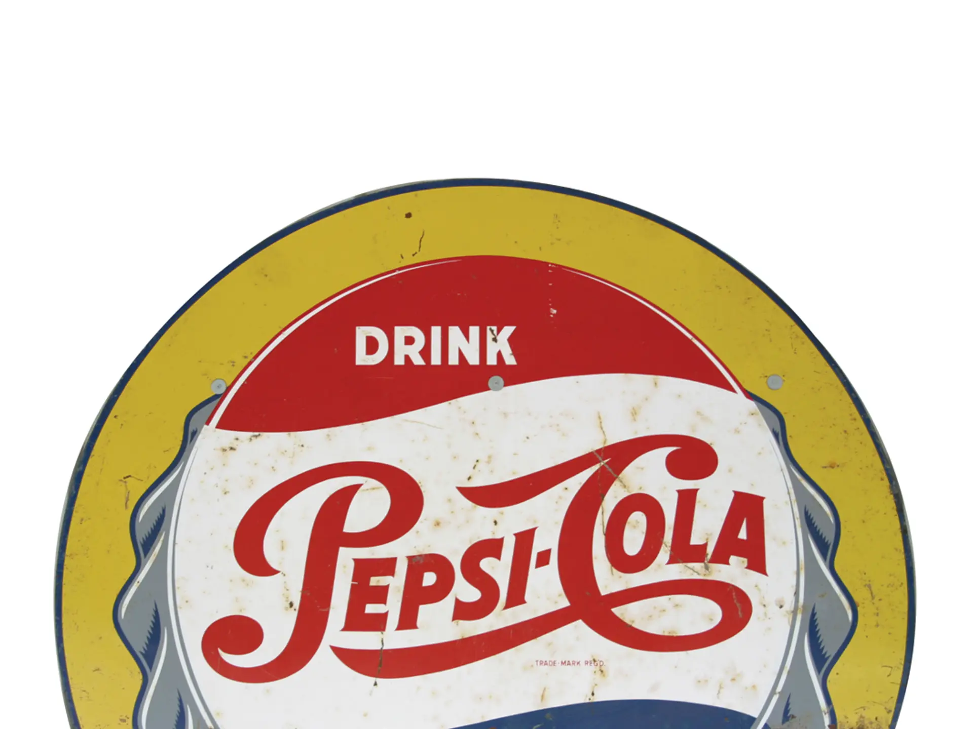 PEPSI SIGN | Private Collection of Tom & Marlene Stackhouse | RM Sotheby's