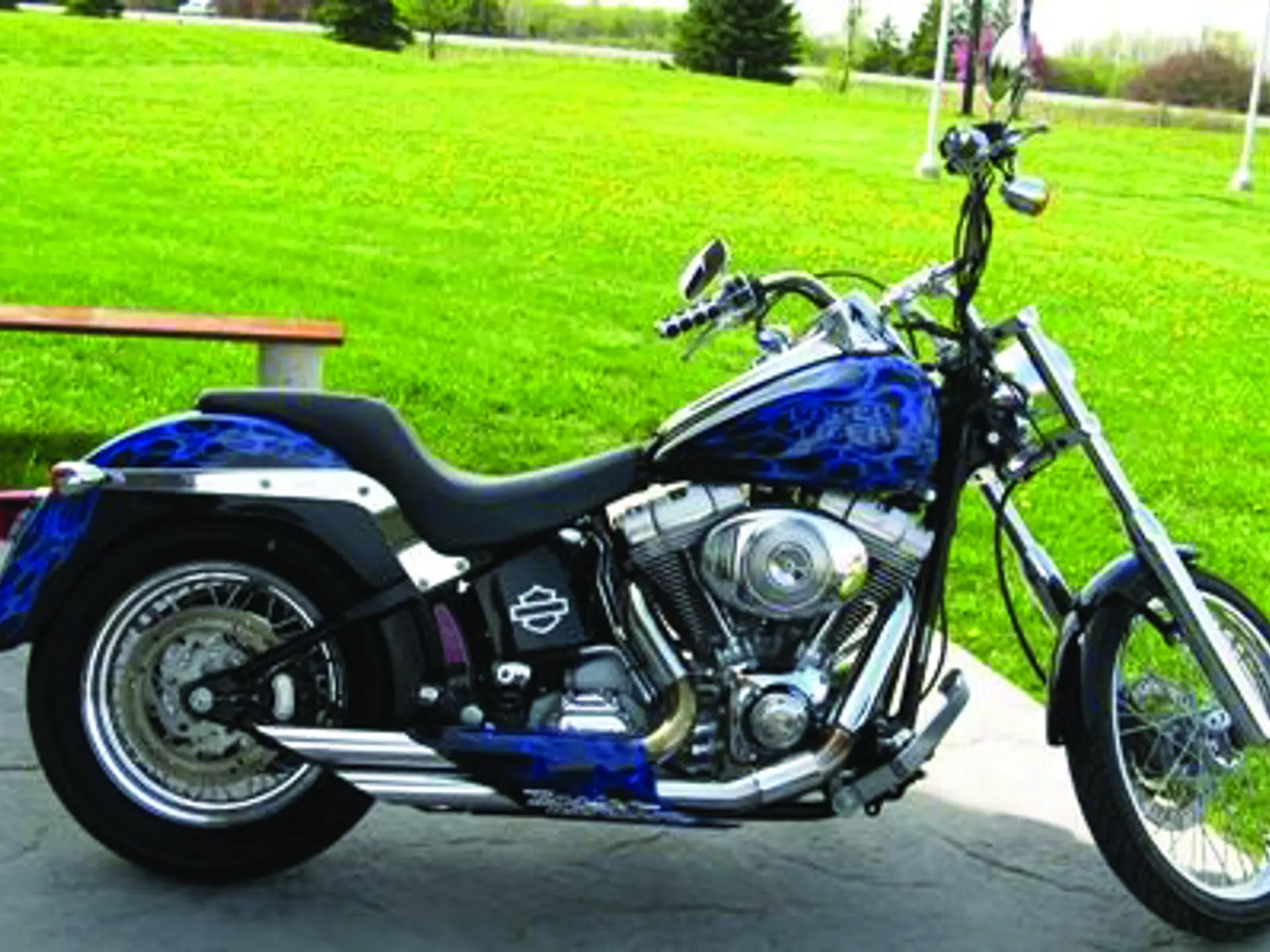 2004 Harley-Davidson FXSTI Softail Standard | Auburn Fall 2010 | RM ...