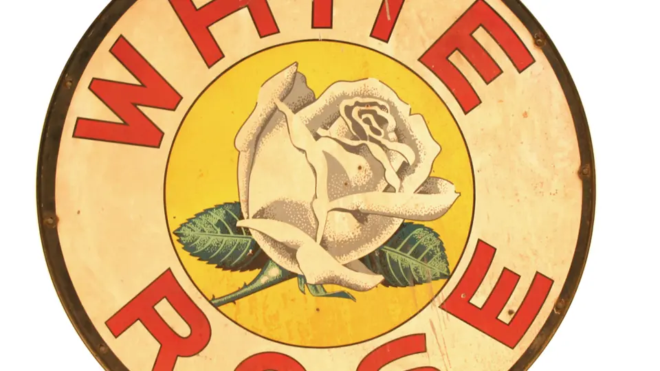 WHITE ROSE SIGN | Private Collection of Tom & Marlene Stackhouse | RM ...