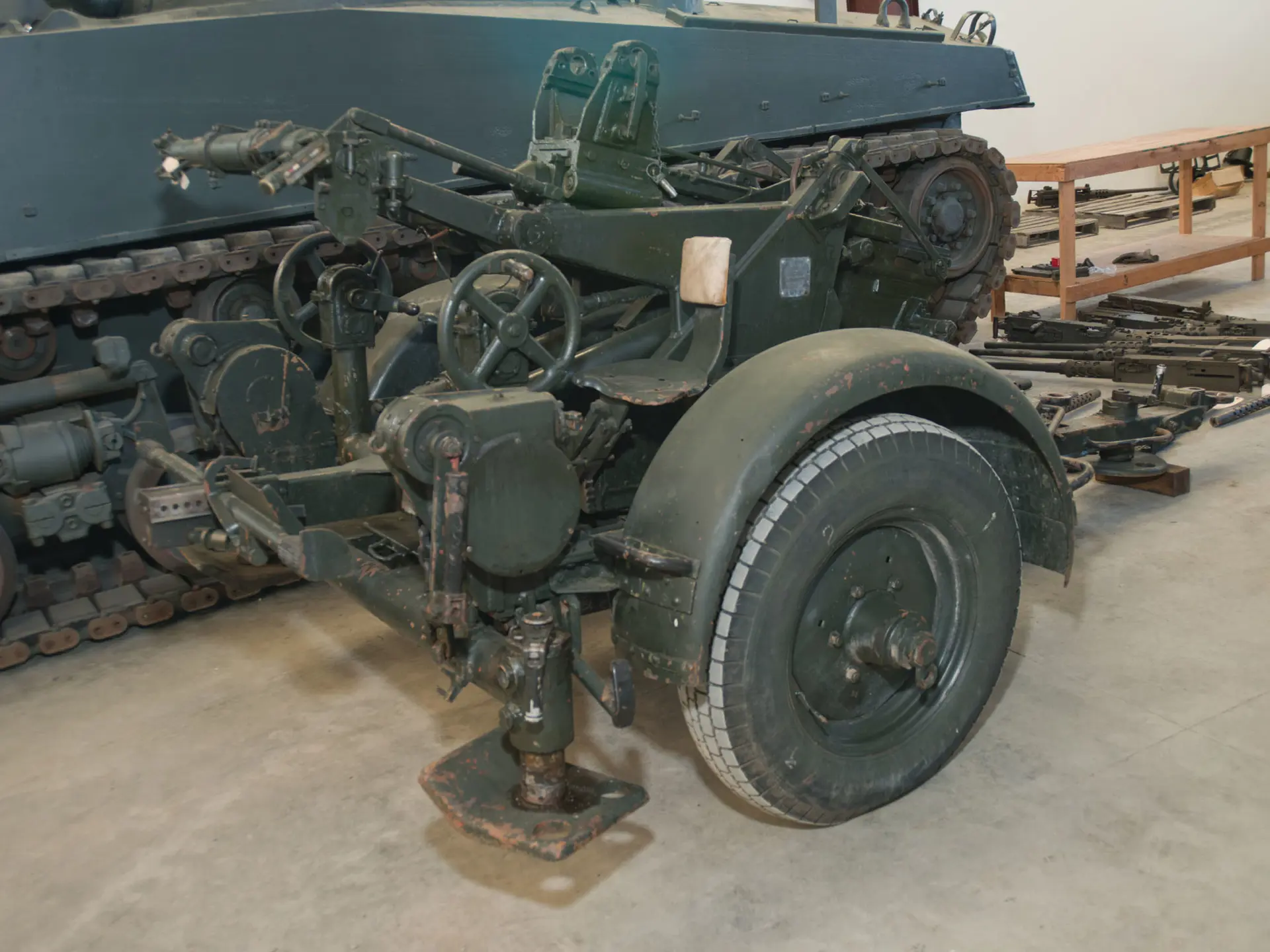 Rheinmetall Model 1939 37-mm Flak Carriage | The Littlefield Collection ...