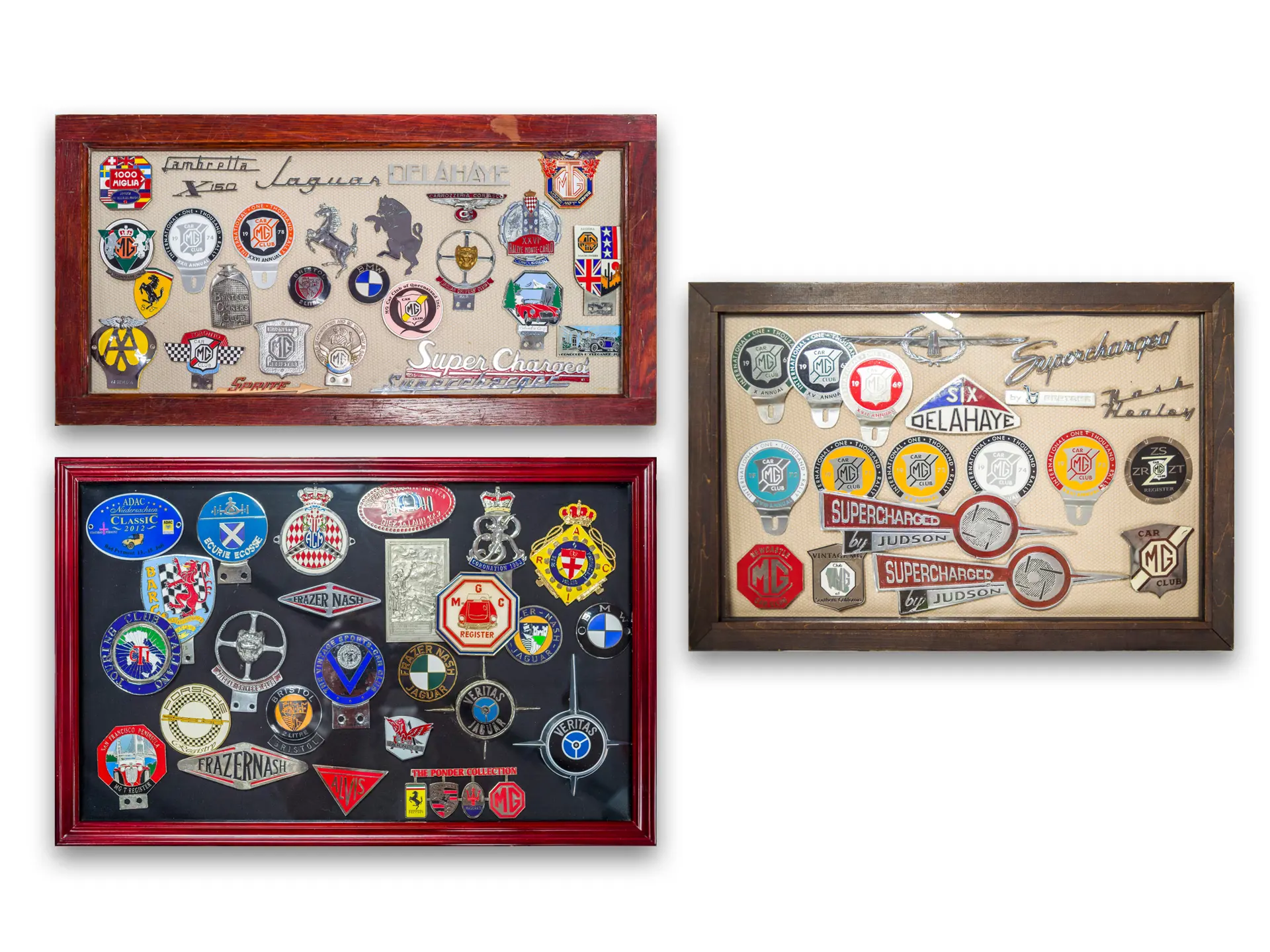 Automotive Themed Badge Collection | Gene Ponder Collection | RM Sotheby's