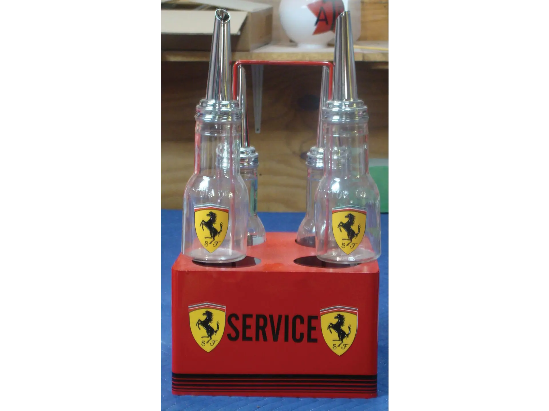 Ferrari Service Oil Bottles Rack of Four | Fall Carlisle 2013 | RM ...