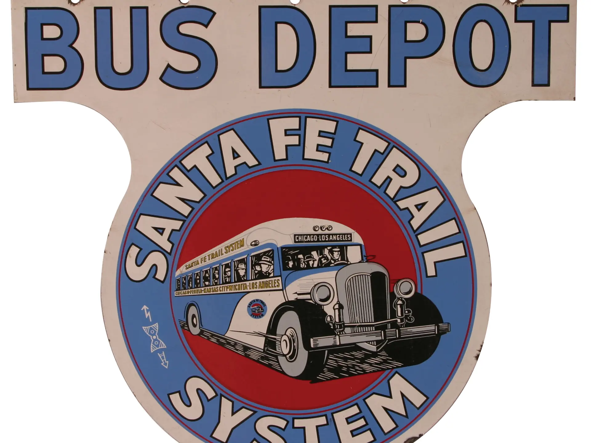 Santa Fe Trail System Bus Depot | The Dingman Ford Collection | RM ...