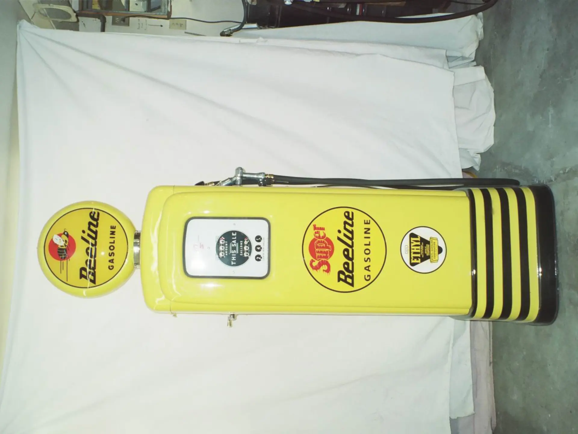 1948 "Martin Schwartz" one of a kind gas pumps restored in "Beeline ...