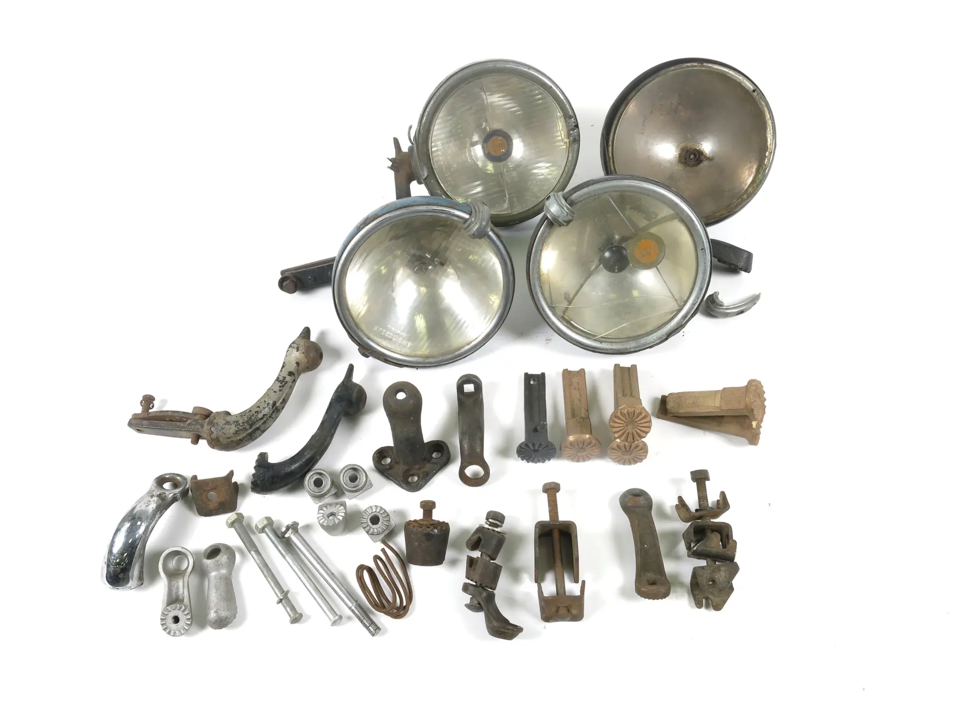 (2) Boxes Trippe Speedlights Group of 4 - Plus Misc. Lamp Brackets ...