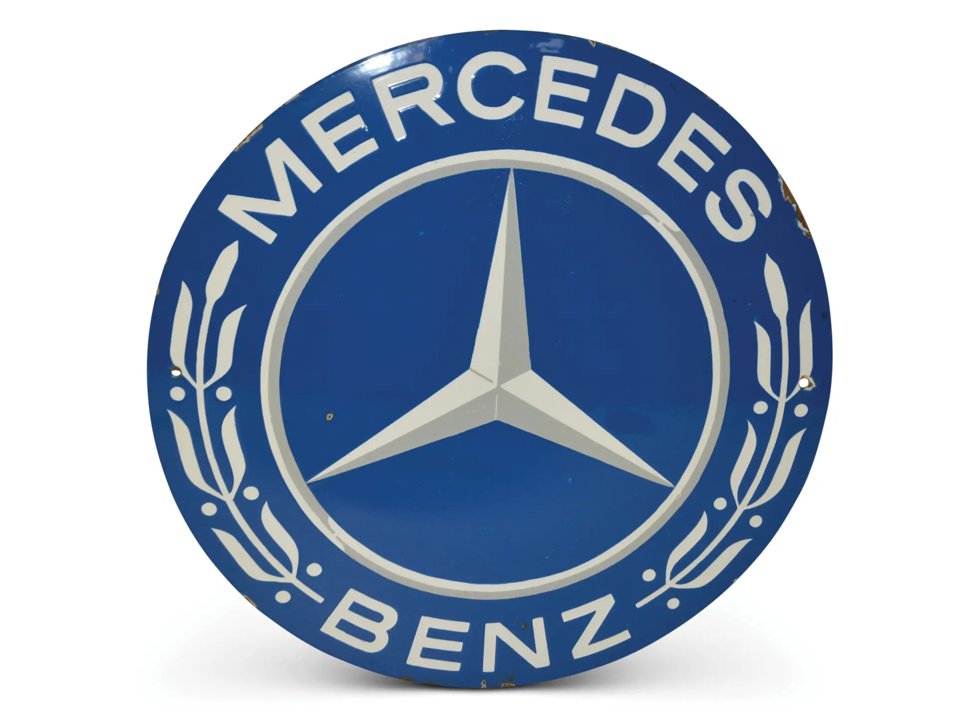 Mercedes-Benz Porcelain Sign | Auburn Fall 2019 | RM Sotheby's