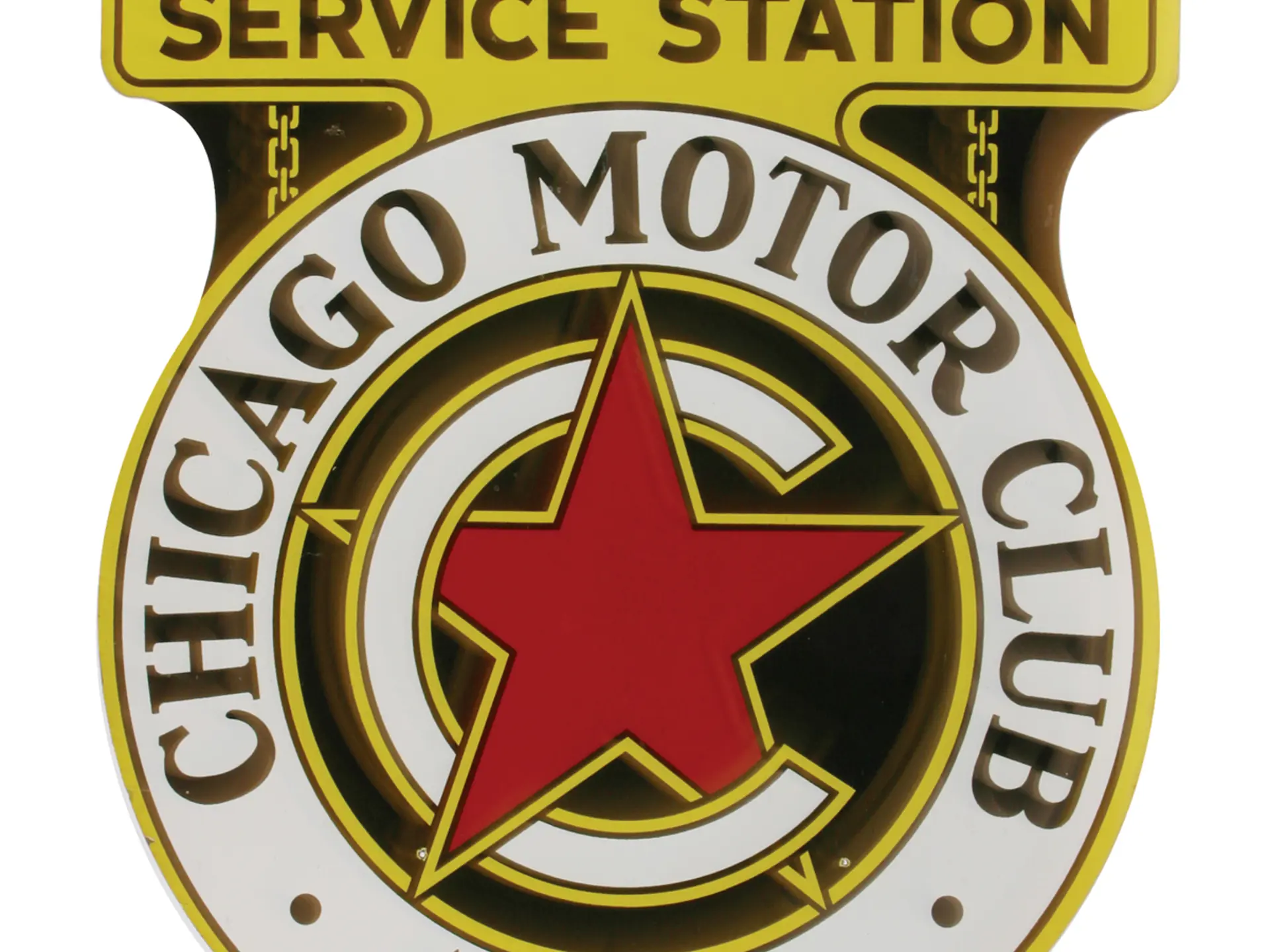 CHICAGO MOTOR CLUB SIGN | Private Collection of Tom & Marlene ...
