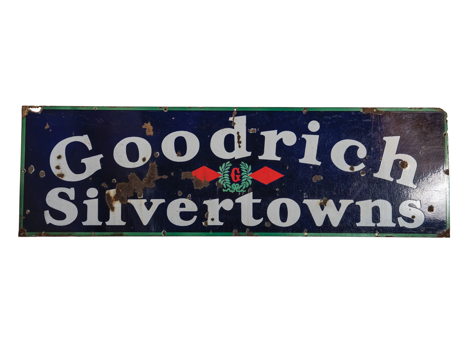 Goodrich Silvertowns Porcelain Sign | The Dingman Collection | RM Sotheby's
