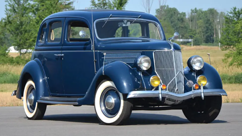 1936 Ford Deluxe Fordor | Auburn Fall 2012 | RM Sotheby's
