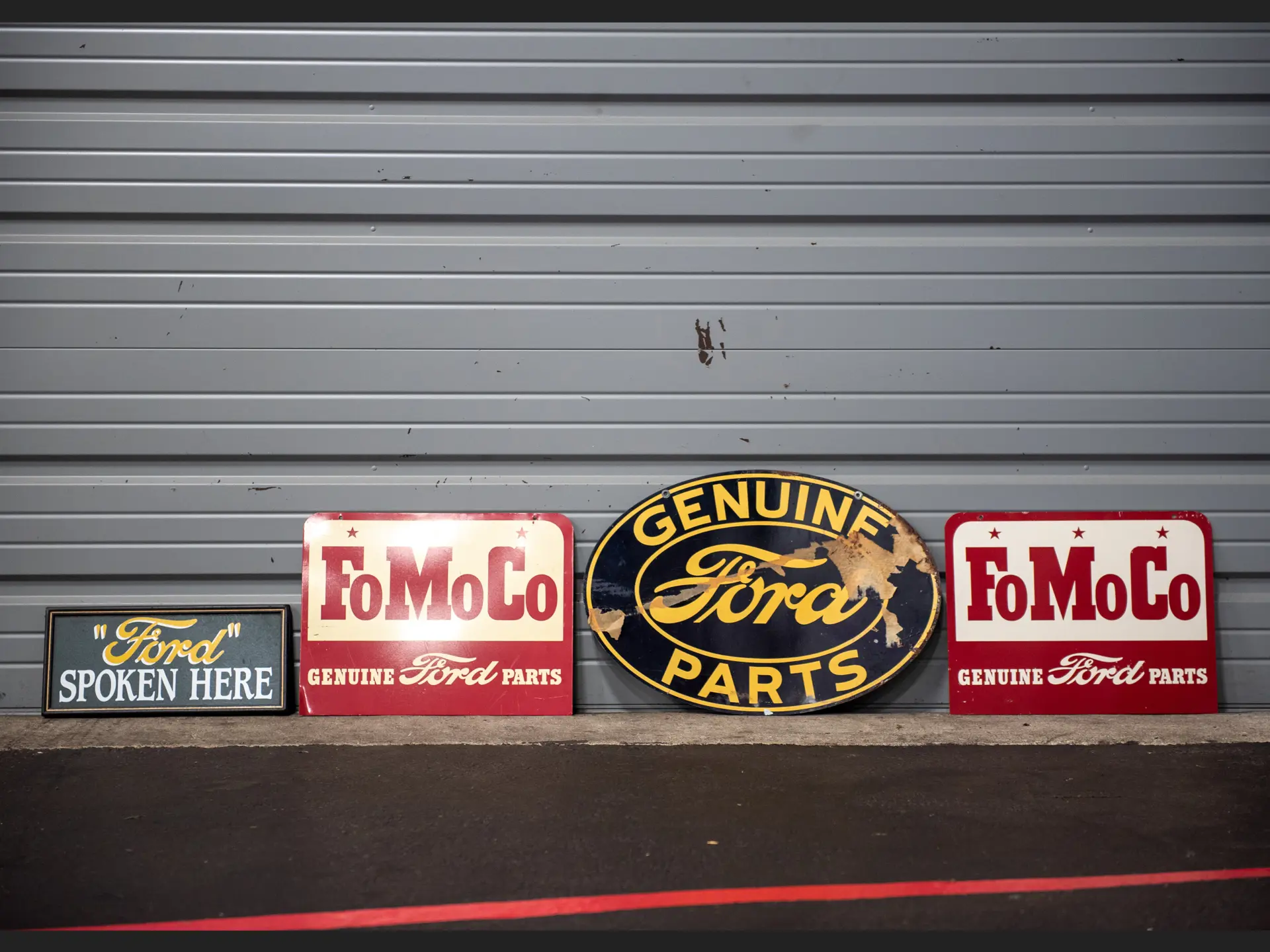 Ford and FoMoCo Signs | Auburn Fall 2021 | RM Sotheby's