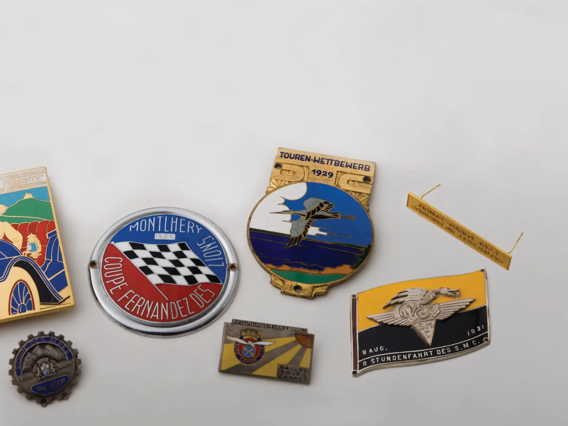 Touring and Rally Pins and Badges | Vintage Motor Cars of Hershey 2009 ...