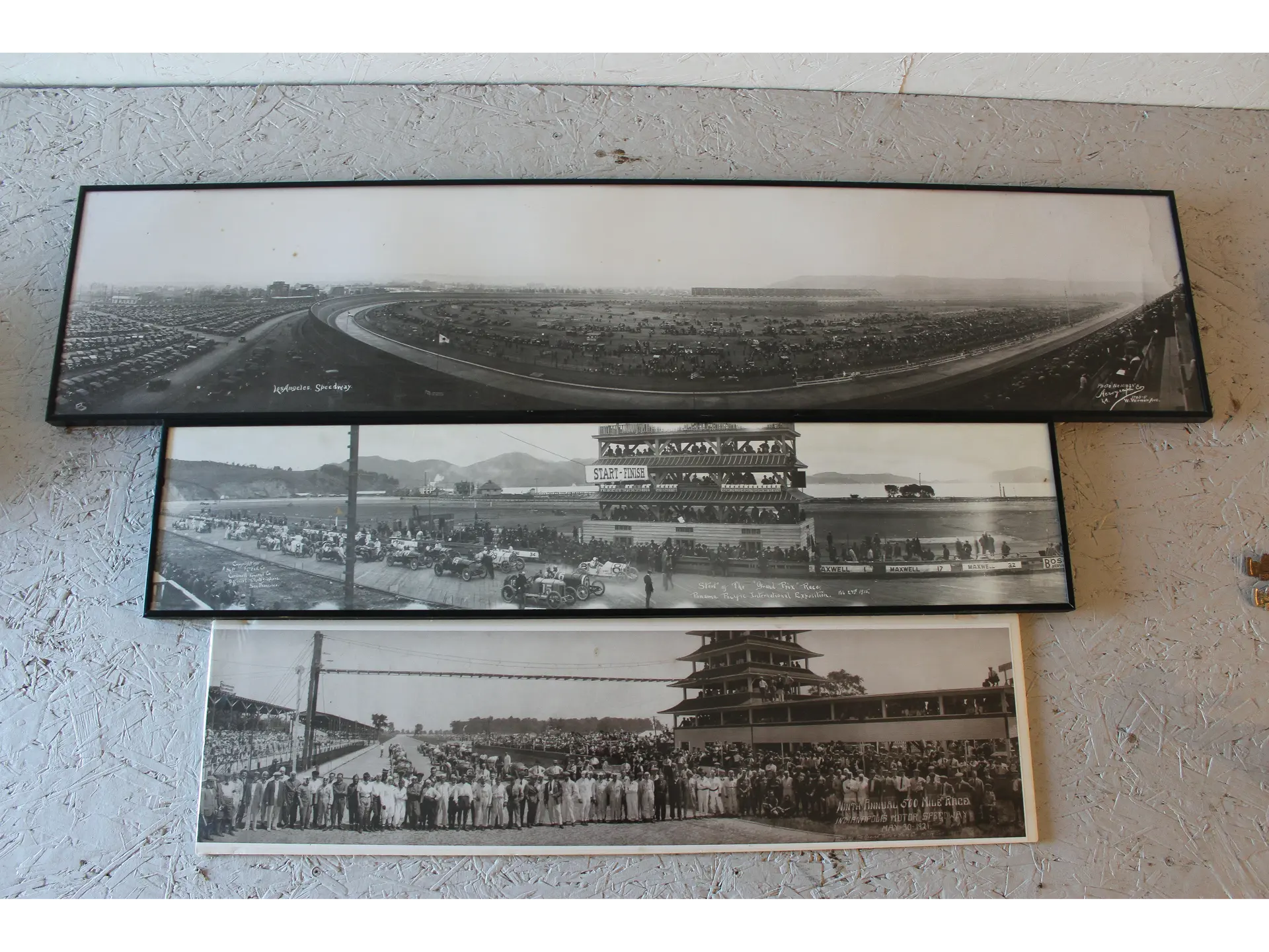 Panoramic Race Track Photographs of Beverly Hills, San Francisco, and ...
