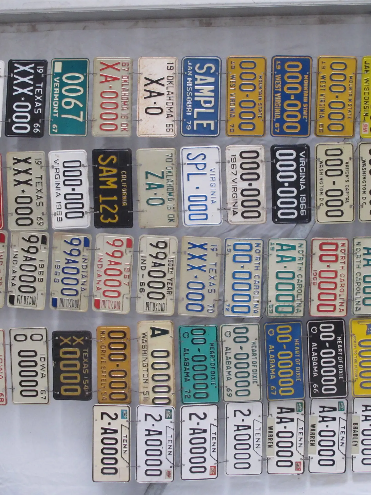 Lot of Various Sample Plates | The Lee Roy Hartung Collection | RM ...