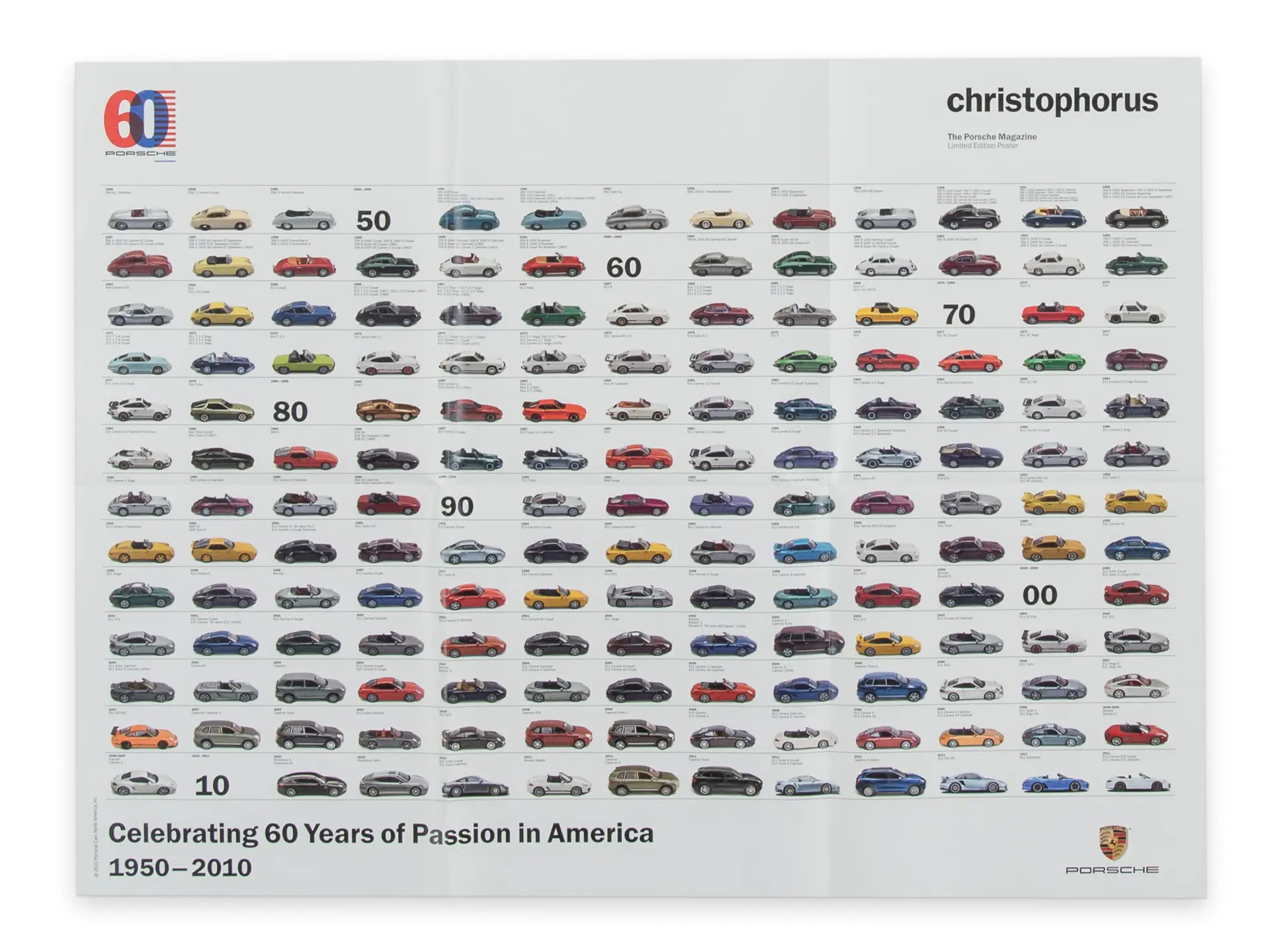 Christophorus The Porsche Magazine Limited Edition Poster | The White ...