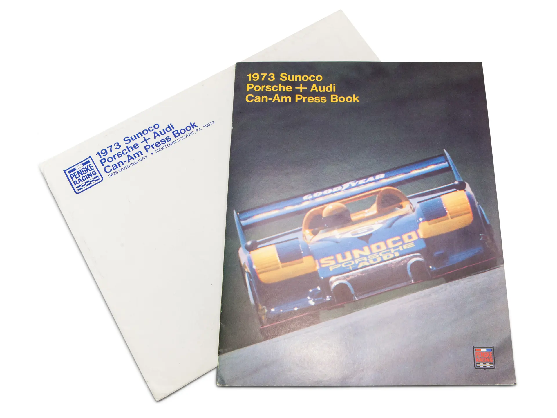 Sunoco Porsche+Audi Can-Am Press Book, 1973 | A Lifetime of Porsche ...