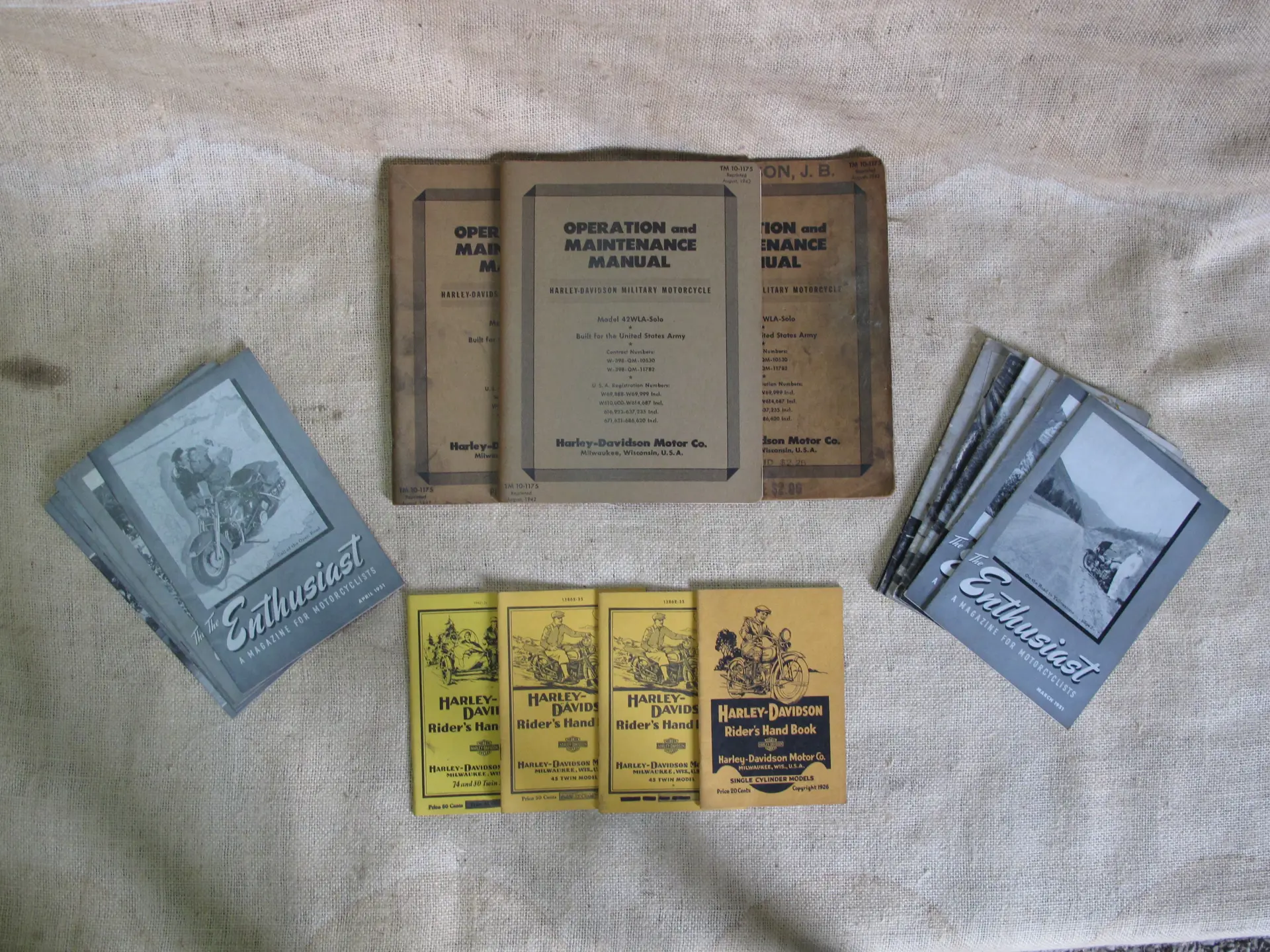 Harley-Davidson Literature | The Lee Roy Hartung Collection | RM Sotheby's