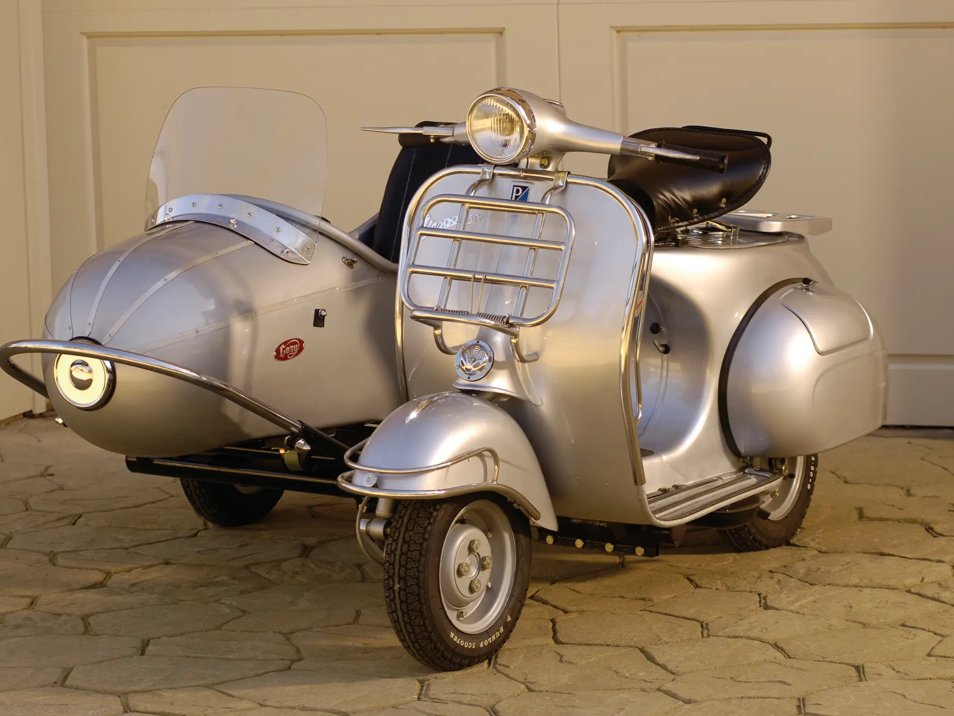 1965 Piaggio Vespa 150 GS with Cozy Sidecar | The Ponder Collection | RM Sotheby's