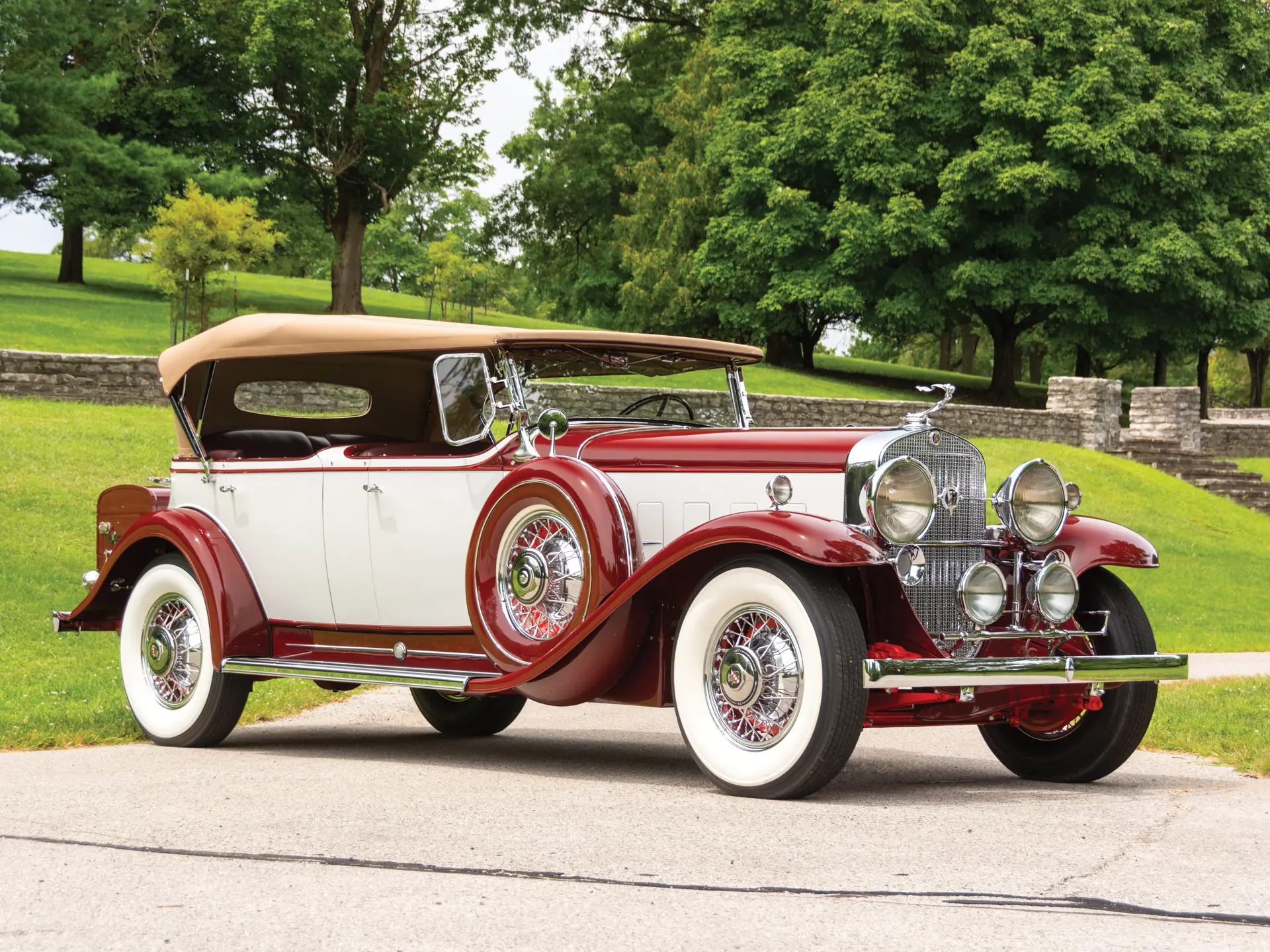 1931 Cadillac V-12 Phaeton by Fleetwood | Auburn Fall 2019 | RM Sotheby's