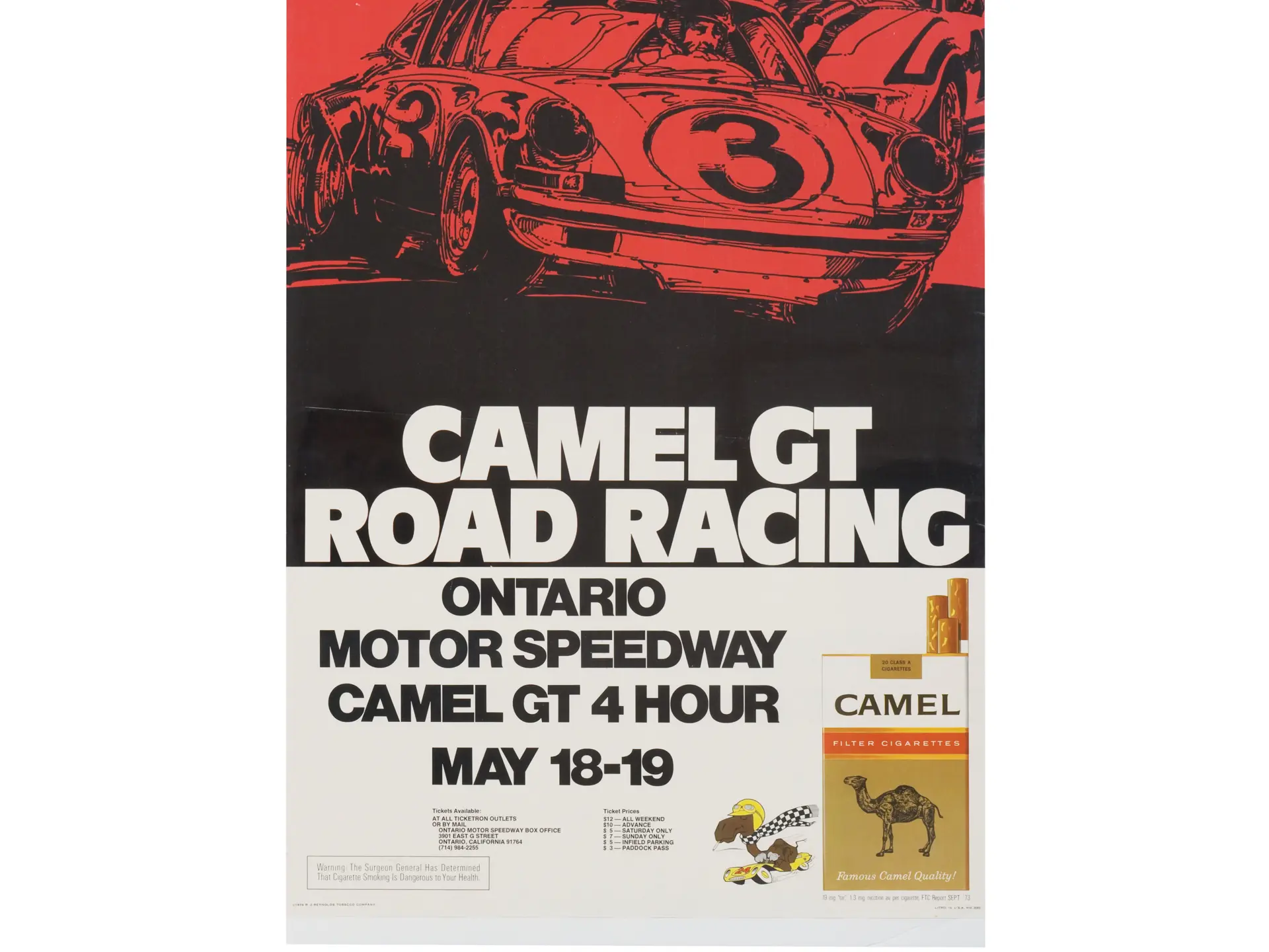 Camel Gt Road Racing (28" X 20") | California 2013 | RM Sotheby's