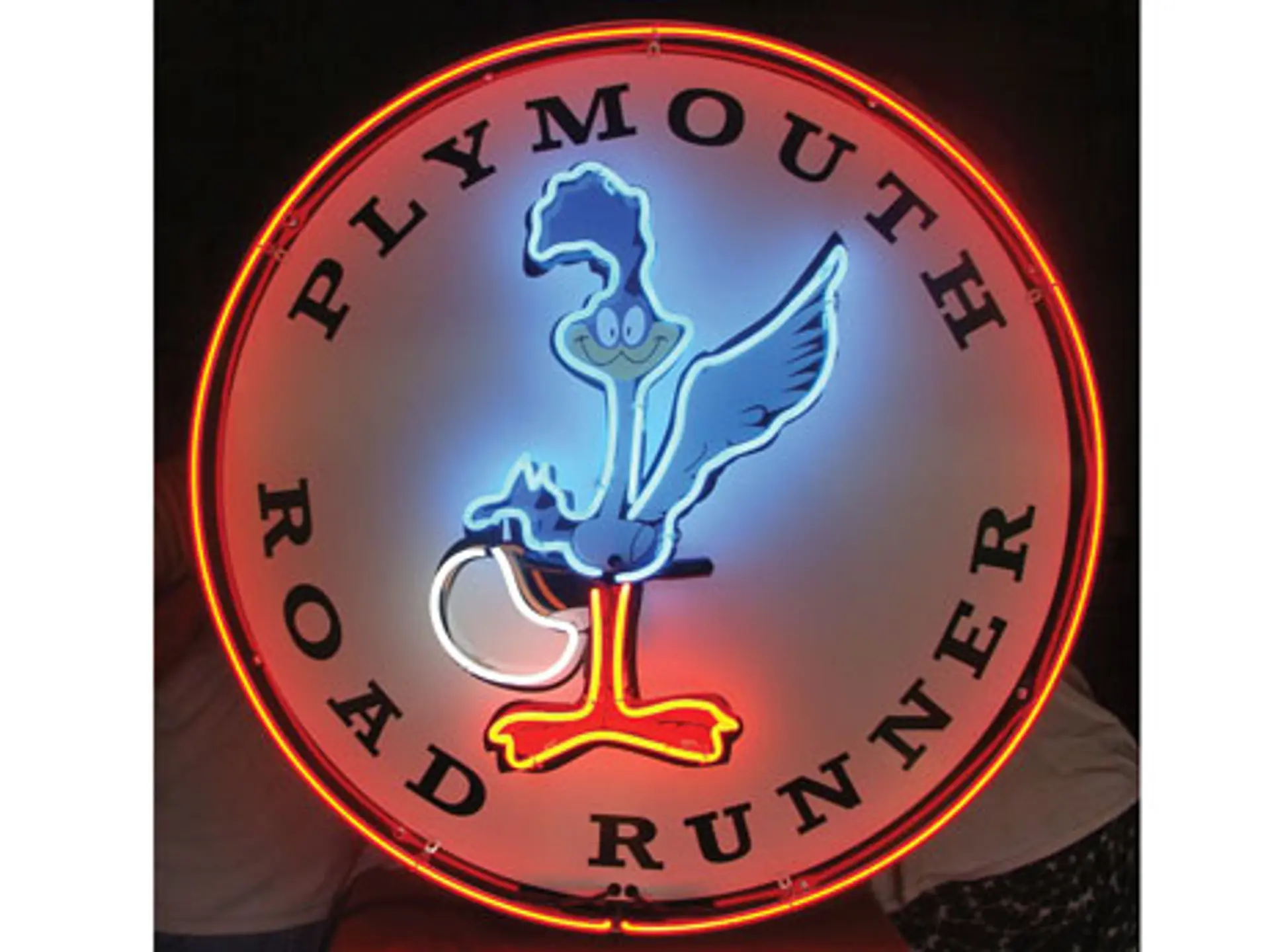 Plymouth Roadrunner Neon Sign ( 40 inches round) | Auburn Fall 2013 ...